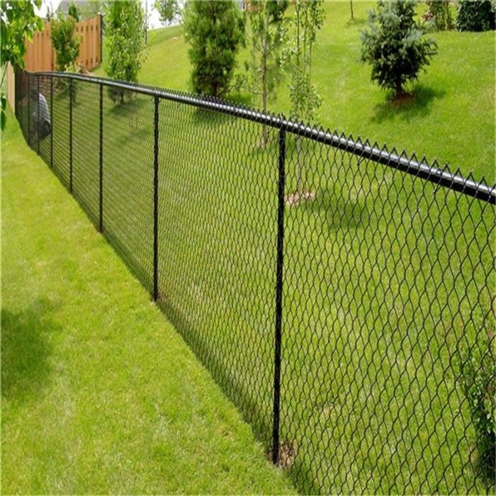Customizable 6 Ft Privacy Chain Link Fence Plastic Coated Chain Wire ...