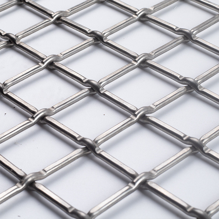 1 2 3 4 Mesh Stainless Steel Double Crimped Wire Mesh As Infill Panels ...