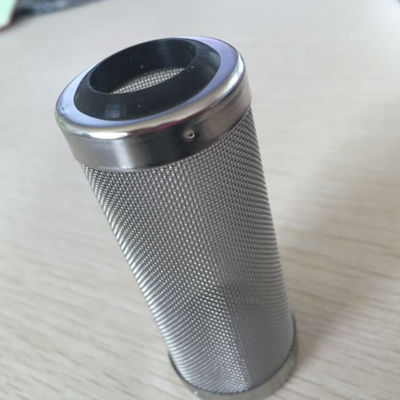 Thickness 0.35-0.5mm Stainless Steel Filter Tube Anti Corrosion