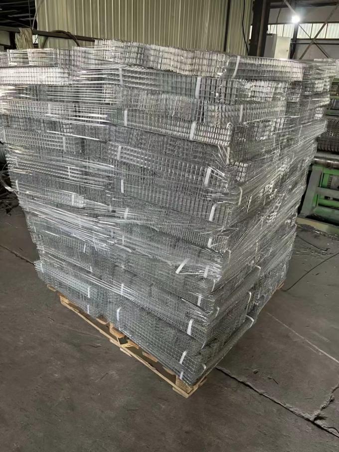 4.2mm Rebar BRC Reinforcing Galvanized Welded Wire Mesh Panels In Chile